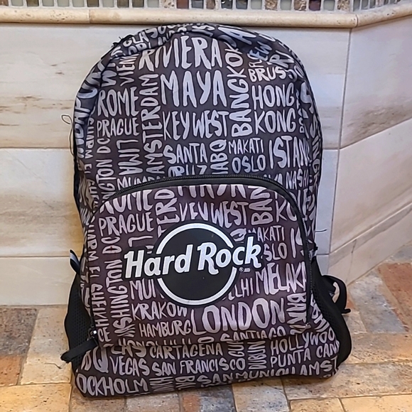 Hard Rock Cafe | Bags | Hard Rock Backpack | Poshmark